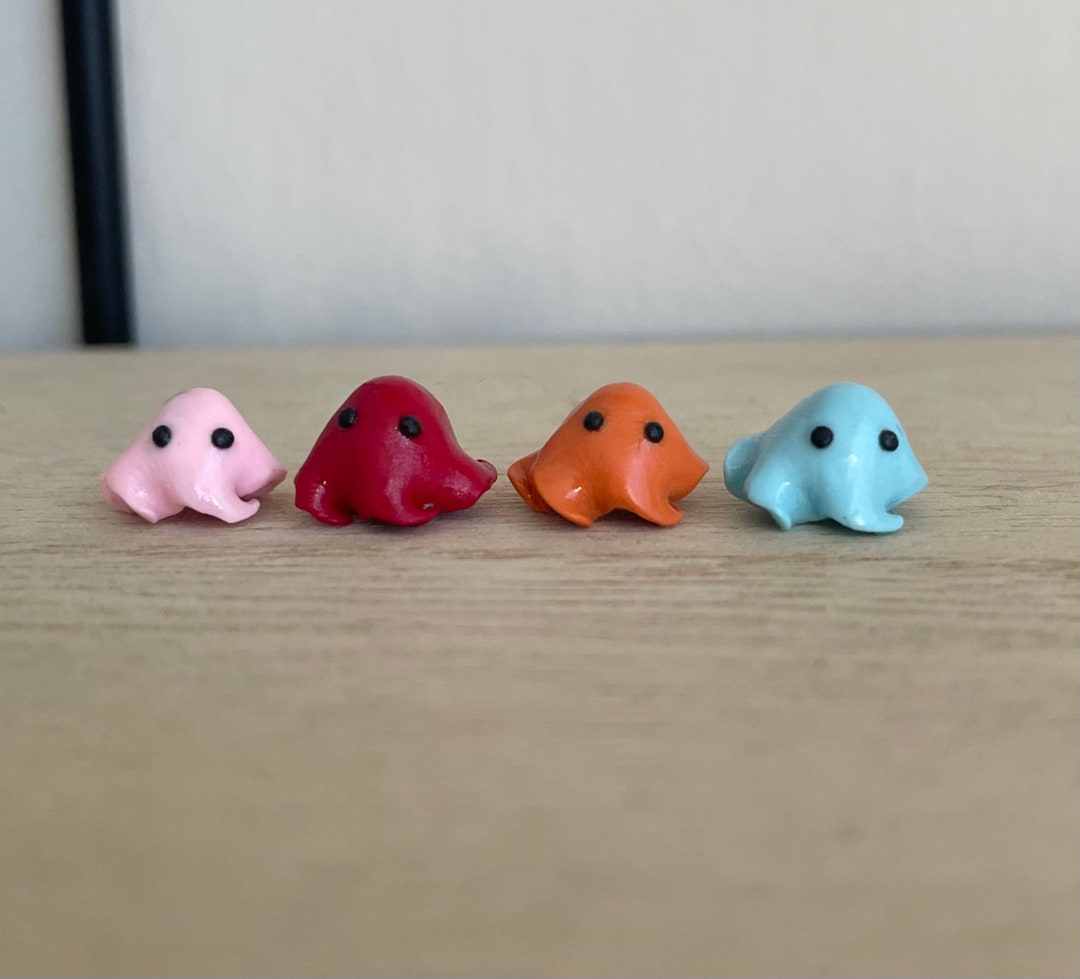 Tiny Pacman Ghost Set - Etsy