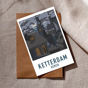 Ketterdam Travel Poster Six of Crows, Crooked Kingdom, Leigh Bardugo ...