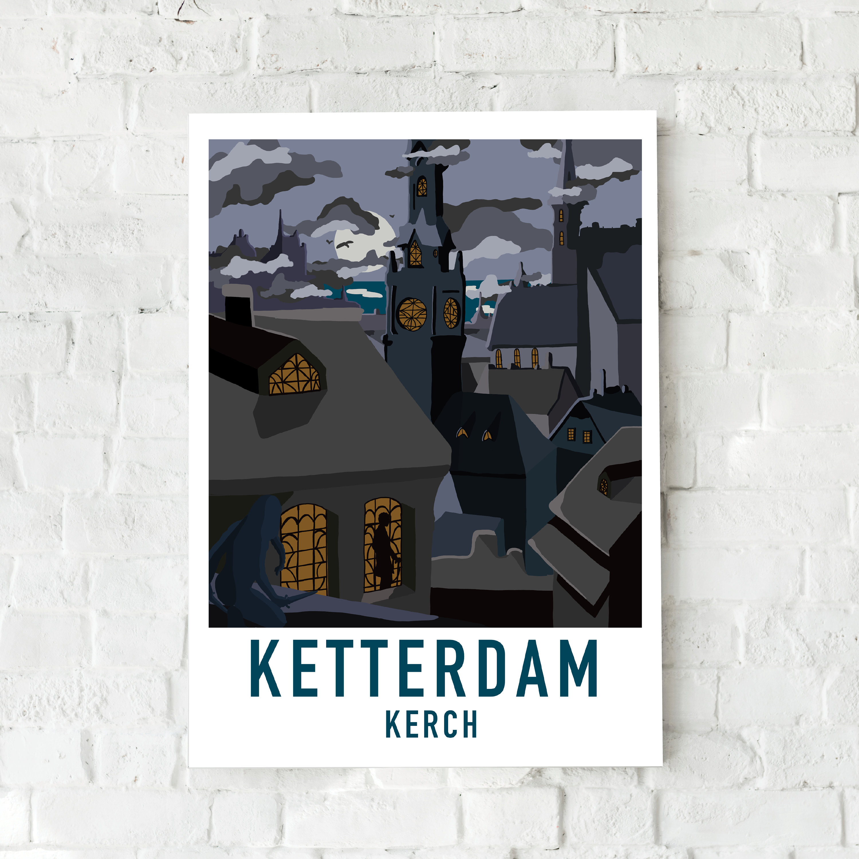 Ketterdam Travel Poster | Six of Crows, Crooked Kingdom, Leigh Bardugo ...