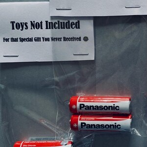 Toys Not Included Novelty Joke Bag - a Funny Ha-ha Gift for Anyone ...