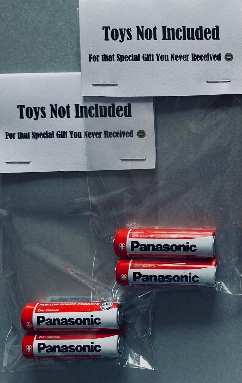 Toys Not Included Novelty Joke Bag - a Funny Ha-ha Gift for Anyone ...