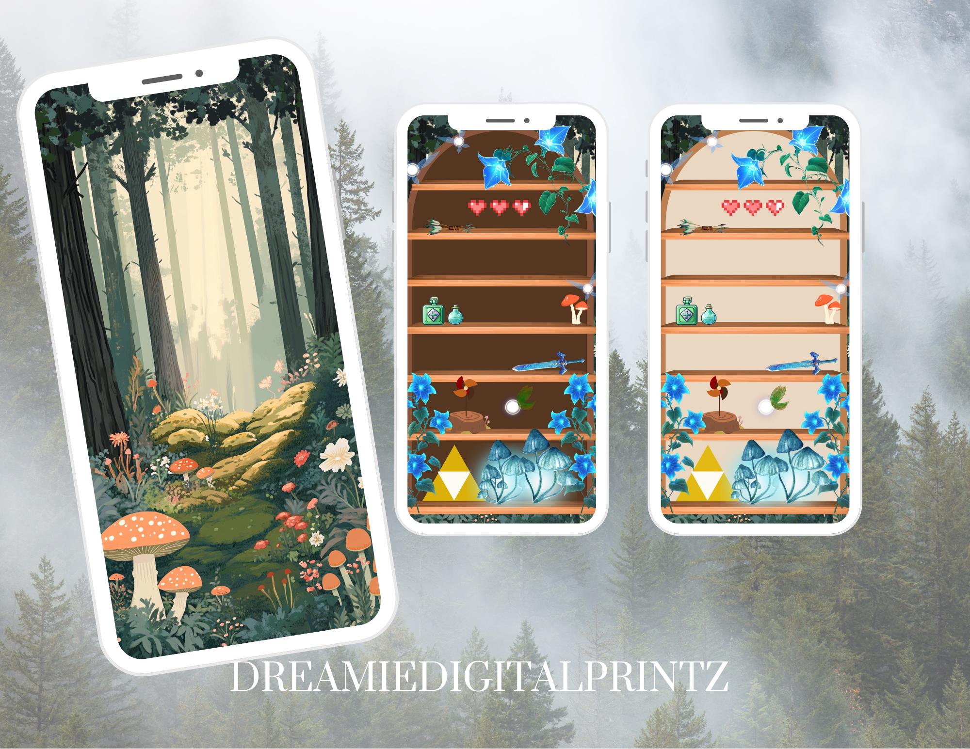 Zelda Hyrule Kingdom Wallpaper Phone Inspiration IOS 18 Phone Theme ...
