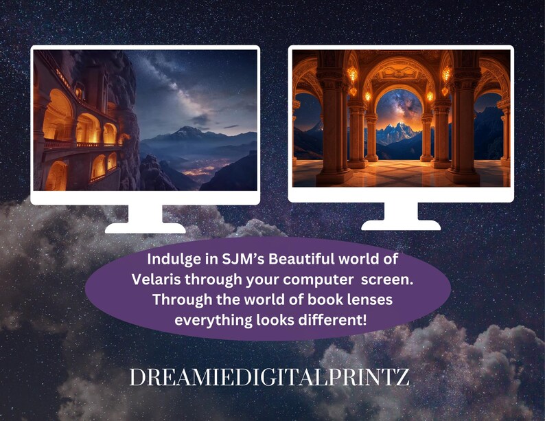 ACOTAR Wallpaper Book Wallpaper Book SJM, Court of Dreams, Night Court ...