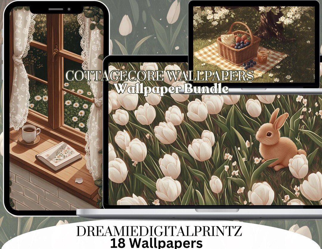 Summer Wallpaper Cottagecore Spring Wallpapers Cute Digital Backgrounds ...