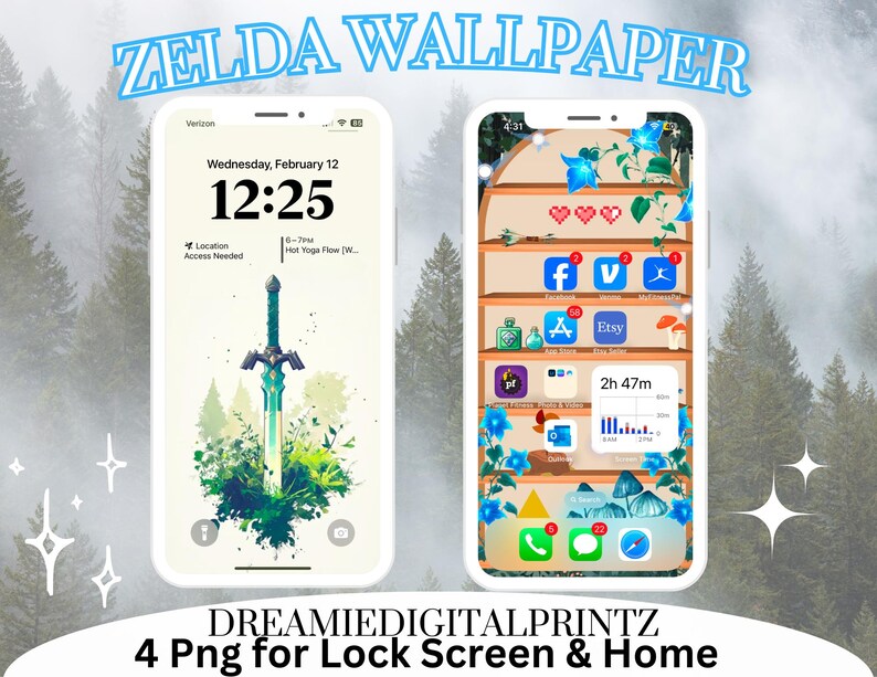 Zelda Hyrule Kingdom Wallpaper Phone Inspiration IOS 18 Phone Theme ...