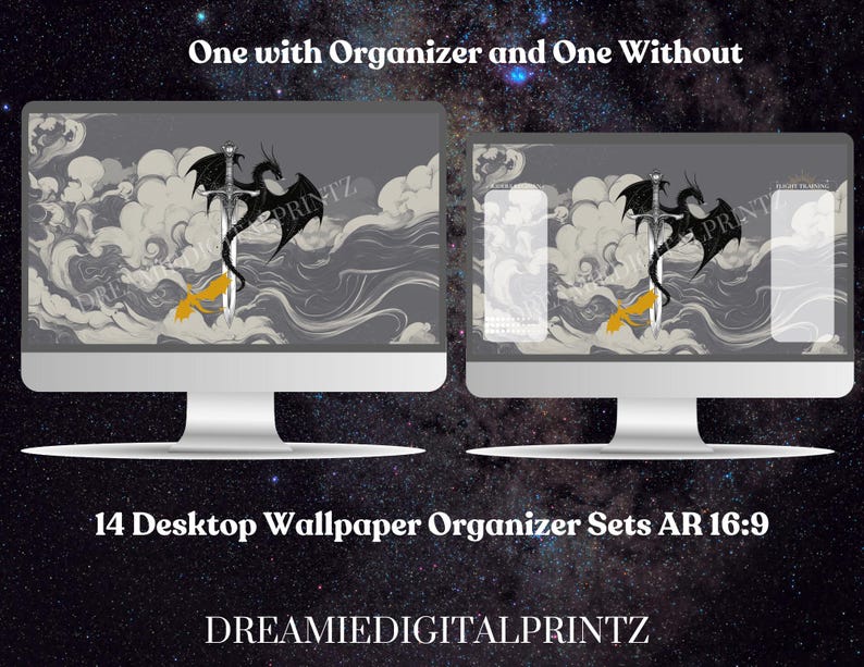 Fourth Wing Inspired Desktop Wallpaper for Monitor and Desktop ...