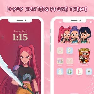 Kpop Demon Hunters Desktop Wallpapers - Etsy