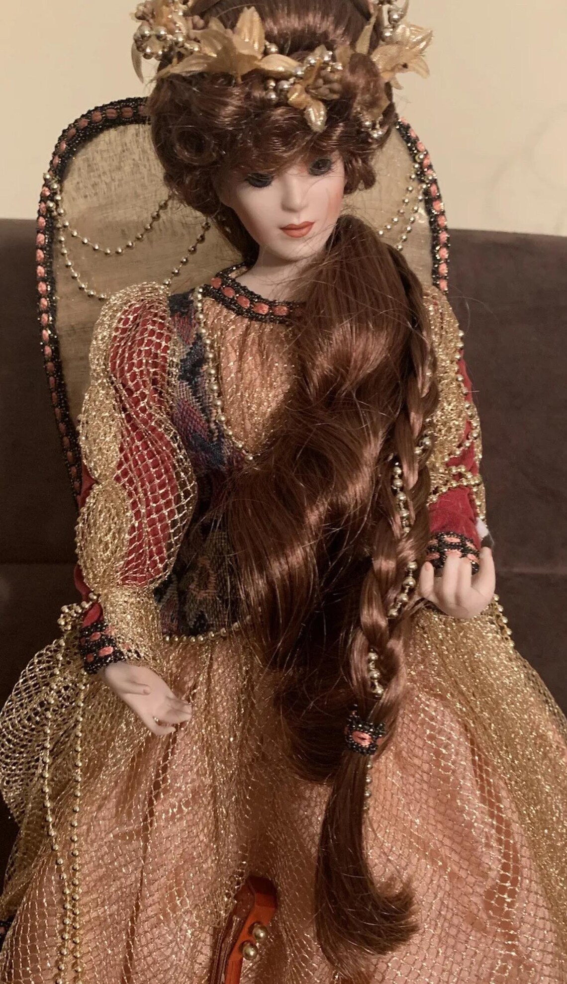 Franklin Heirloom LE Porcelain Angel Doll, 18 In, A2364 - Etsy