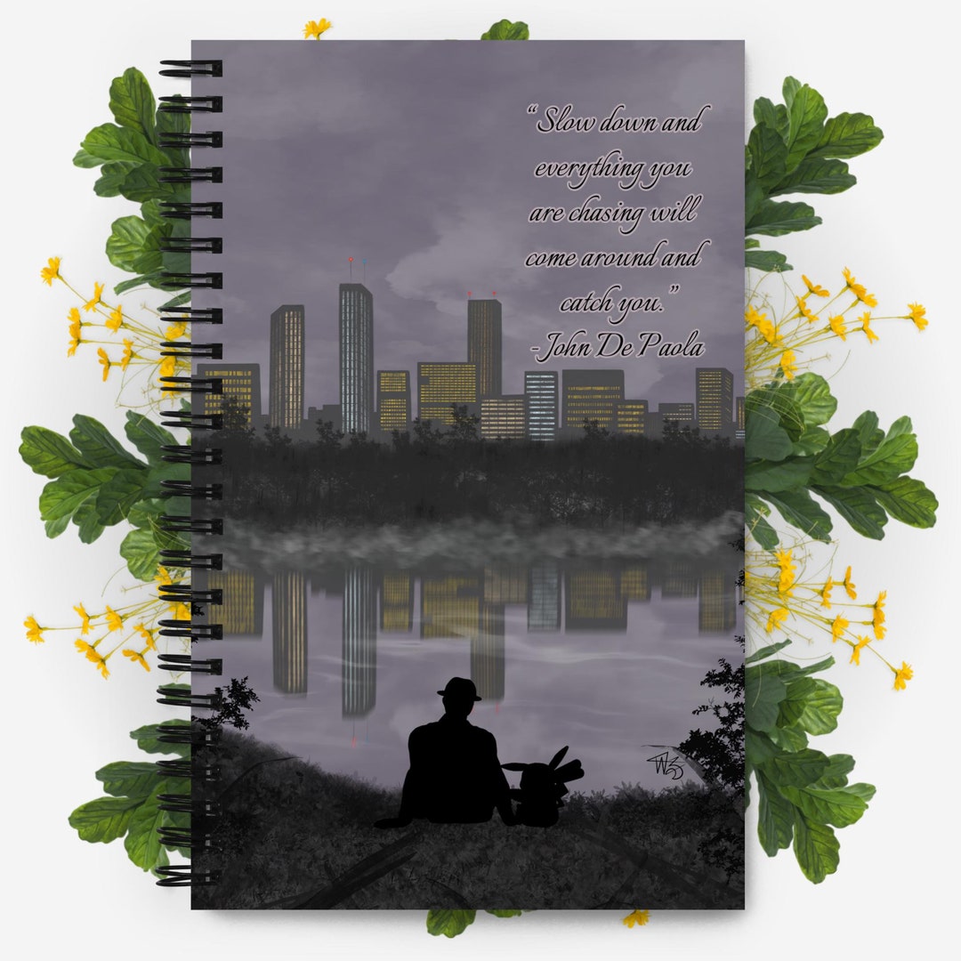 City Skyline Buddies Pokémon Spiral Notebook - Etsy