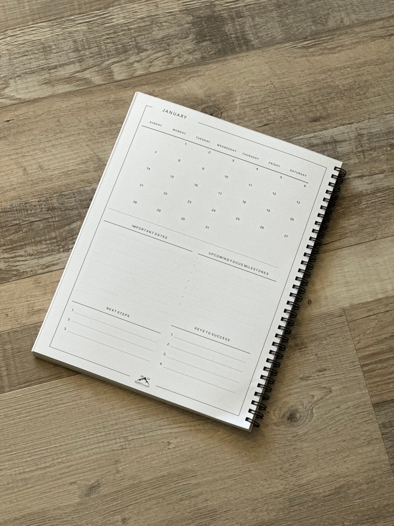 8.5x11 Vision Planner, Yearly Planner, Couples Planner, Vision Board ...
