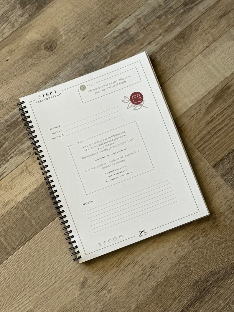 8.5x11 Vision Planner, Yearly Planner, Couples Planner, Vision Board ...