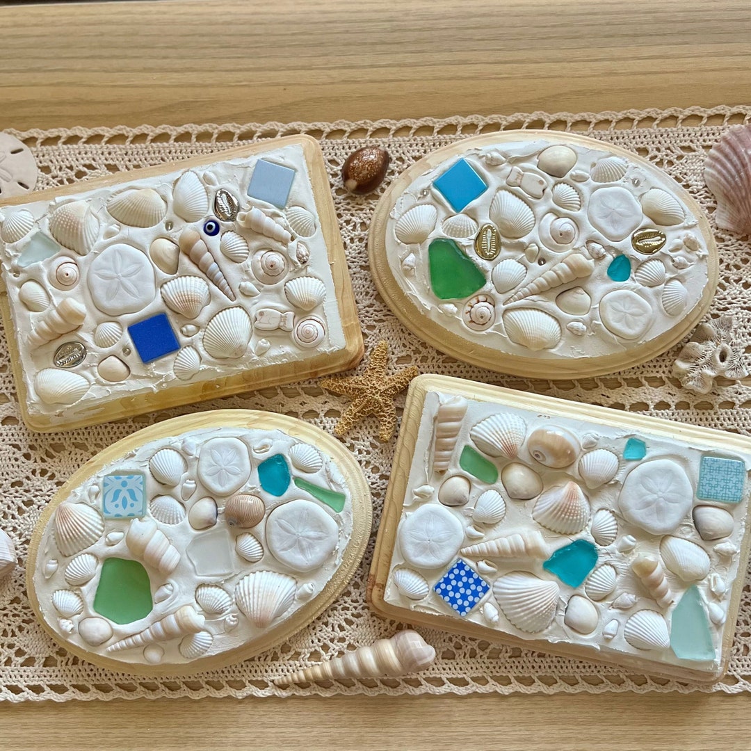 Handmade Seashell Wall Hanging / Shell Wall Art/decor - Etsy