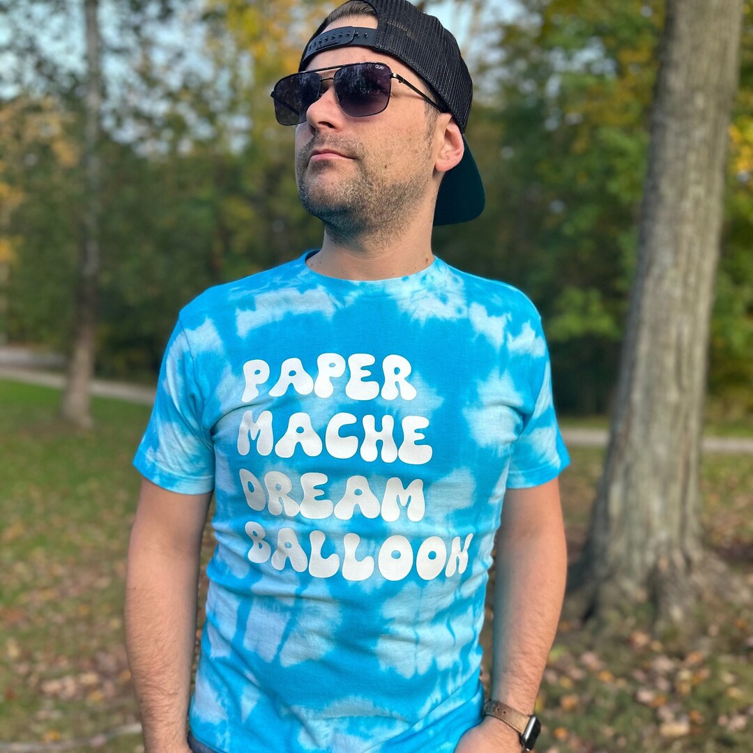King Gizzard Paper Mache Dream Balloon Tie Dye Shirt - Etsy