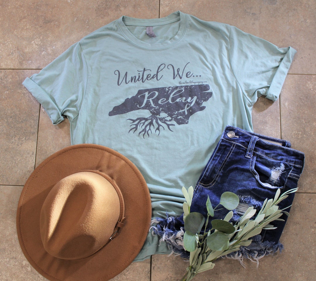 United We Relay, Relay for Life T-shirt - Etsy