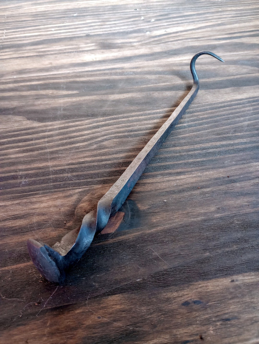 Hand Forged Railroad Spike Steak Turner - Etsy