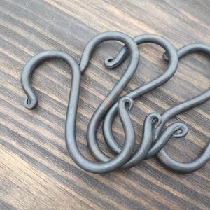 Hand Forged S Hook - Etsy