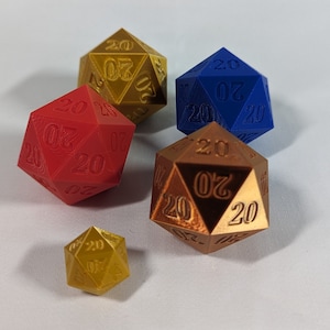 All 20's D20 for Critical Success X 20 - Etsy