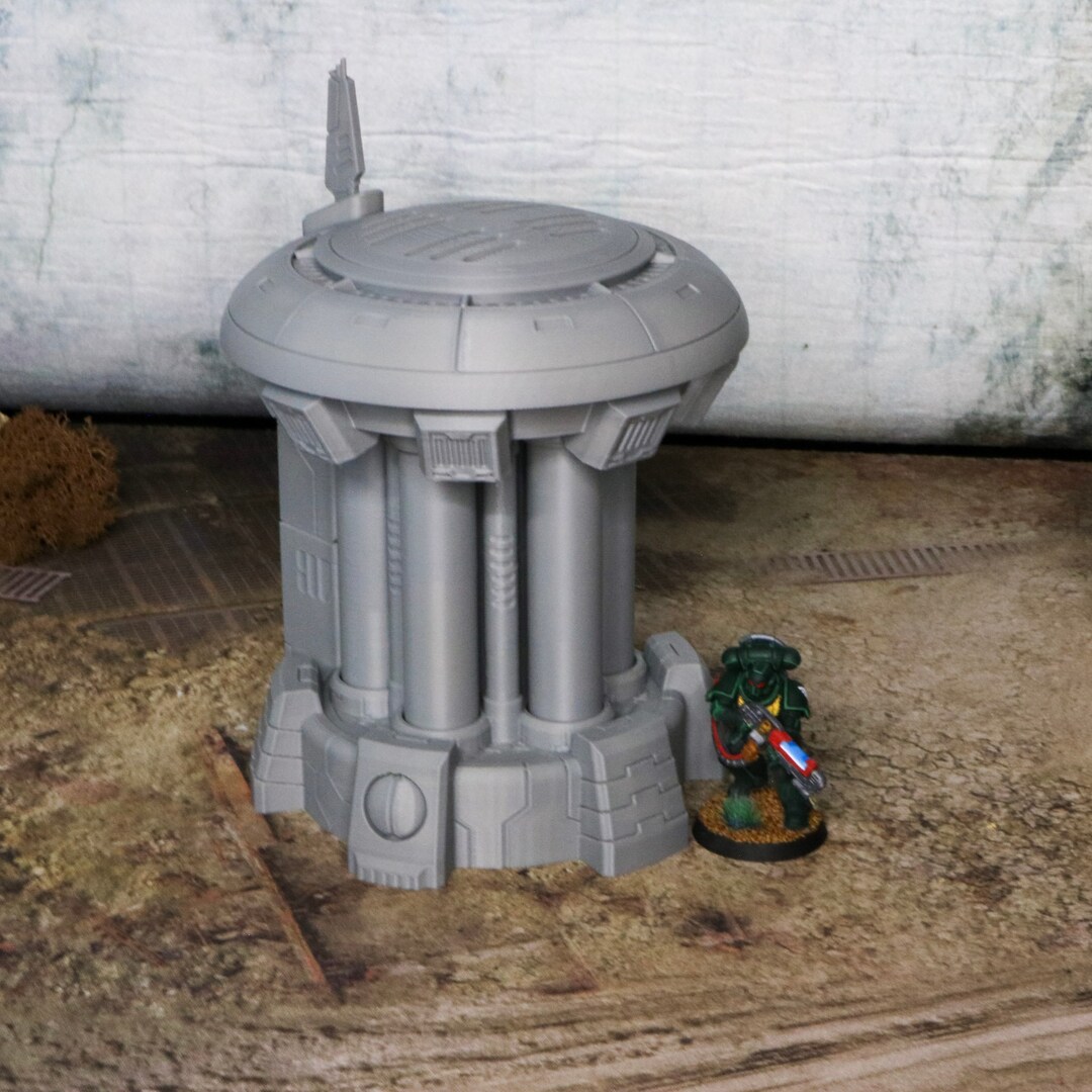 Thermo Plasma Generator - United Frontier - Warscenery Terrain 40k ...