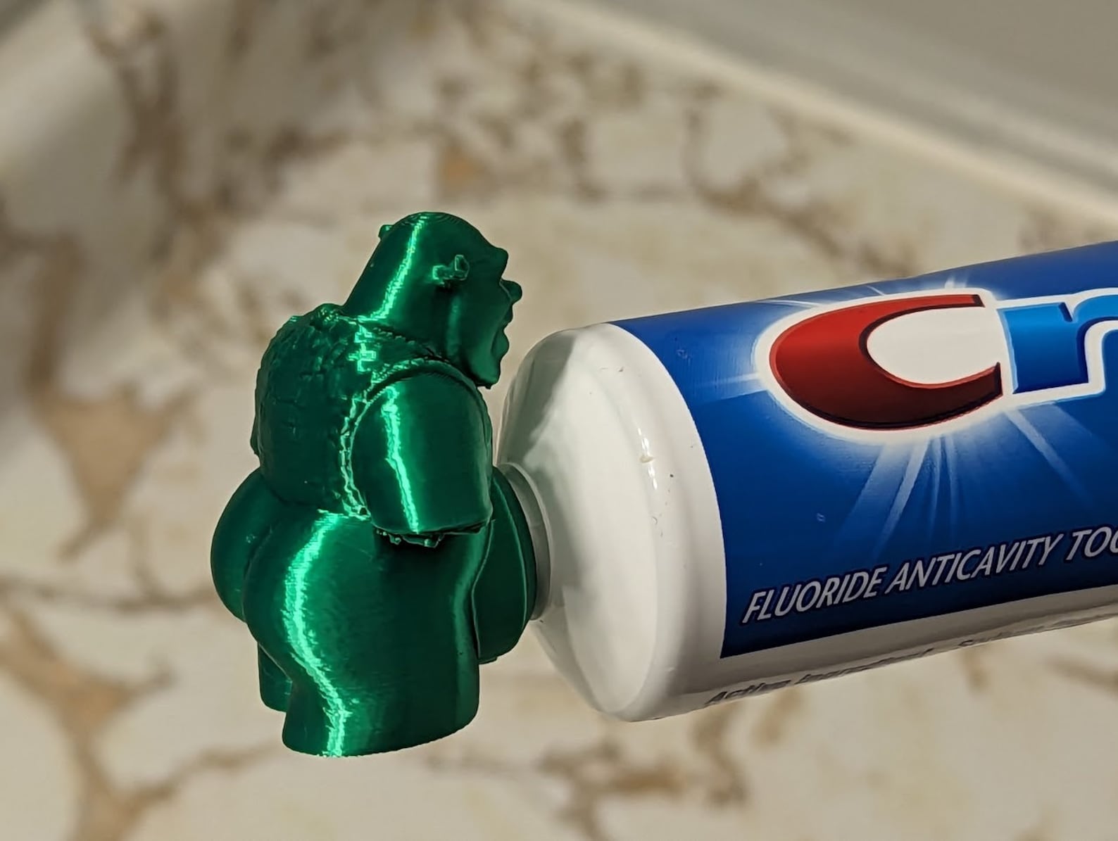 Ogre Pooping Toothpaste Topper Viral Meme Gag Gift - Etsy