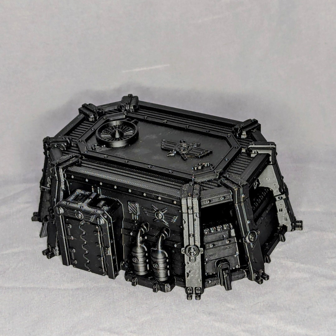 Large Pillbox Bunker Grimdark Outpost Warscenery Terrain 40k - Etsy