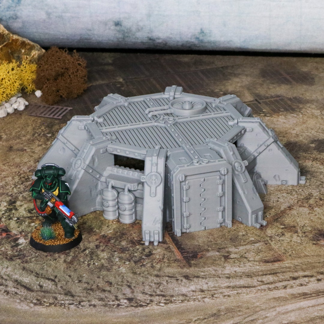 Infantry Command Bunker - Grimdark Outpost - Warscenery Works With ...