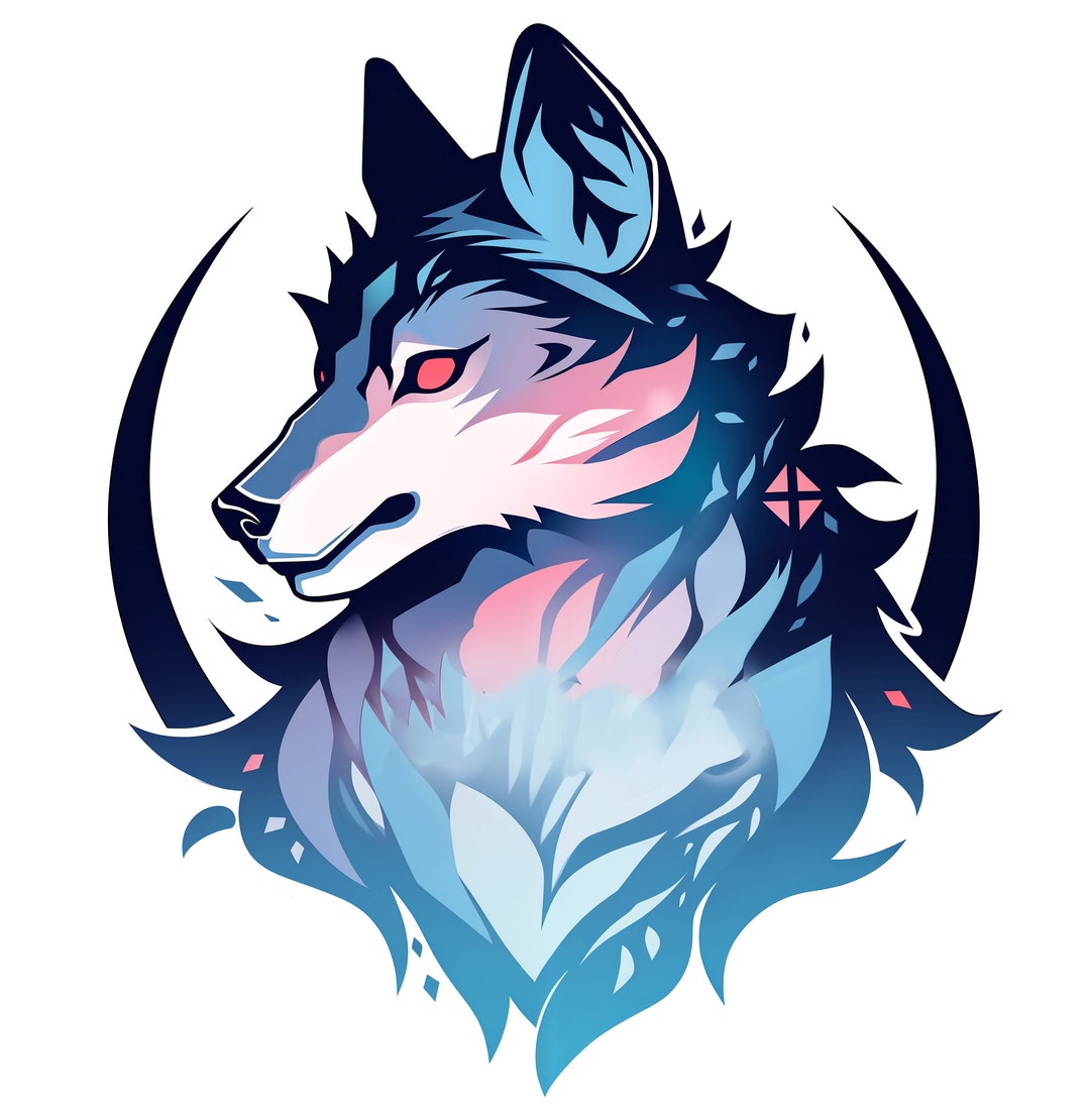 Wolf Logo HD Image for Business Artist Sports Team Tattoo - Etsy