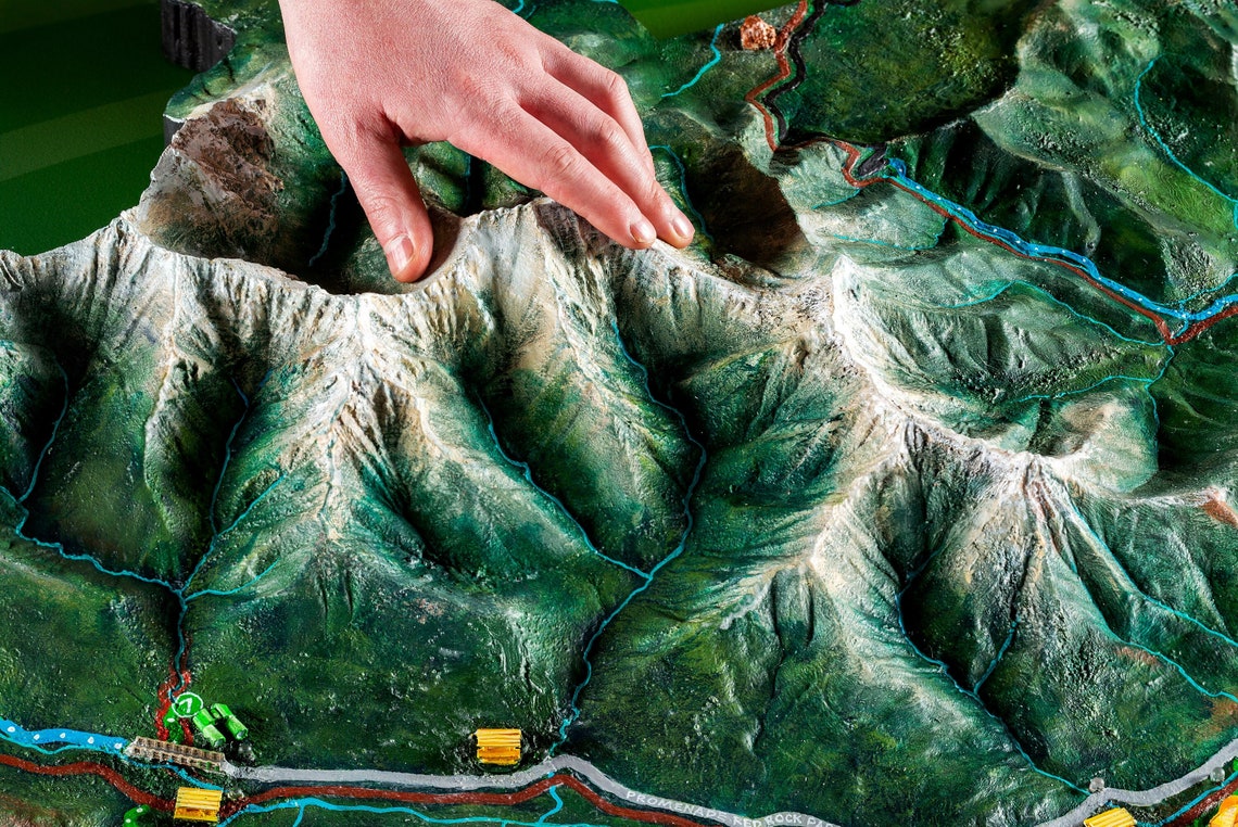 Bespoke Gigantic 3D Terrain Map - Etsy Canada