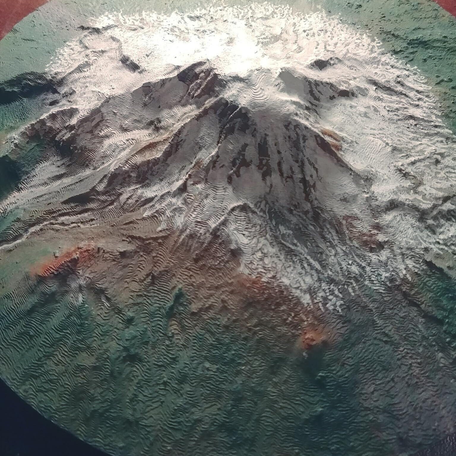 Custom 3D Volcano Model - Etsy