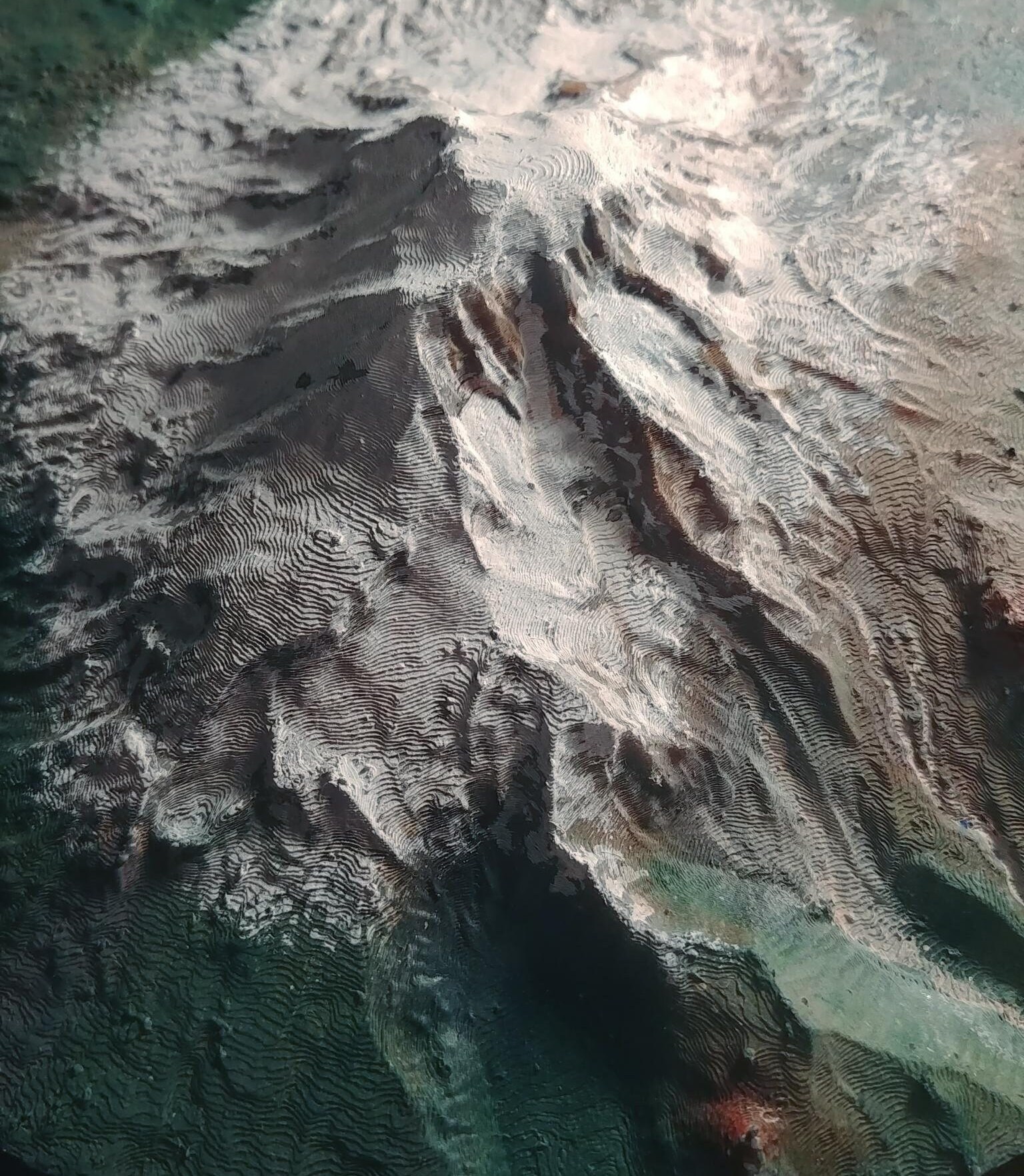Custom 3D Volcano Model - Etsy