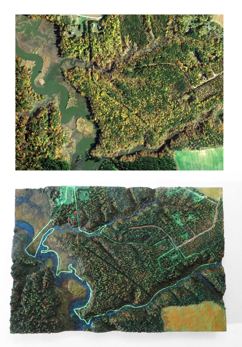 Custom 3D Property Model - Large - Etsy