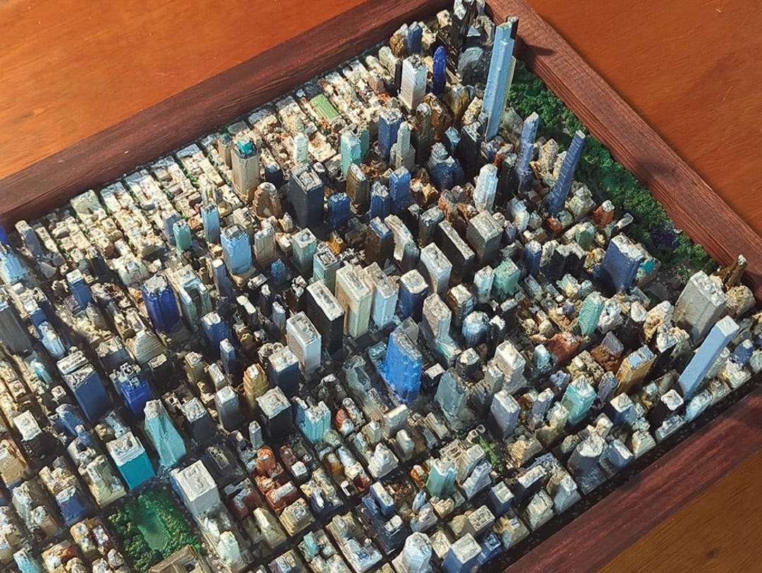 Custom 3D City Model - Small - Etsy