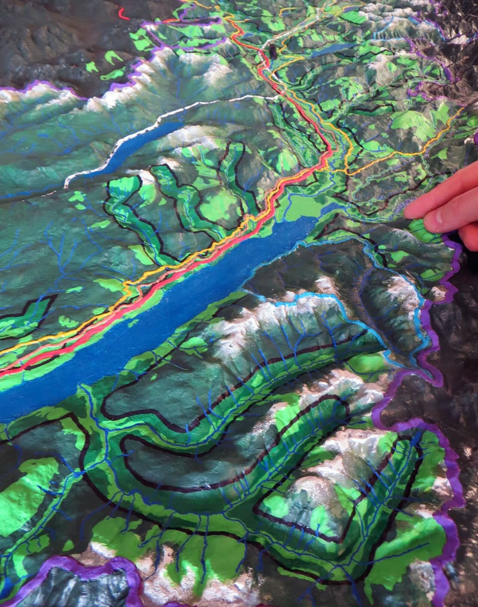 Bespoke Gigantic 3D Terrain Map - Etsy Canada