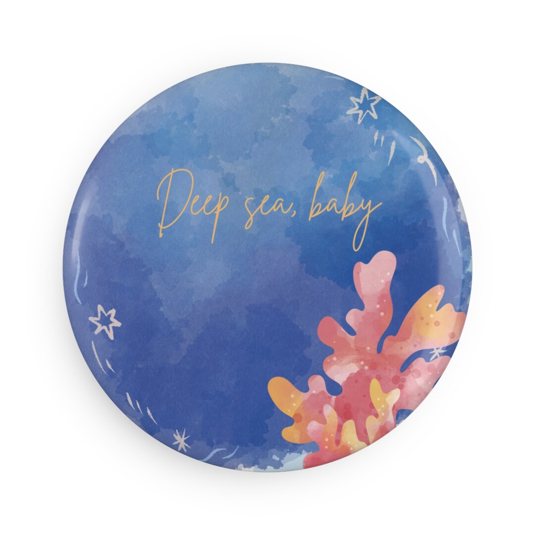 Magnet Deep Sea Baby Nautical Fridge Magnet Housewarming Gift Office ...