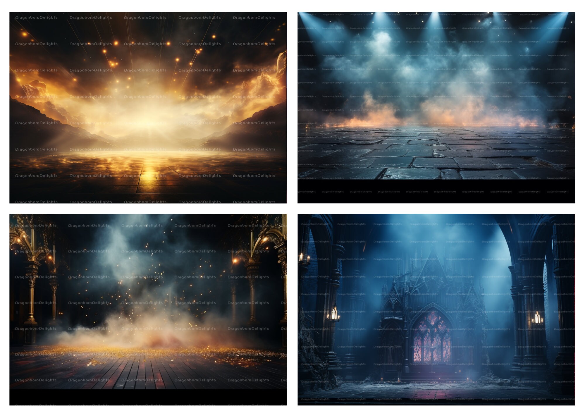 35 Digital Studio Scen Stage Backdrops! Vol 1 - Etsy