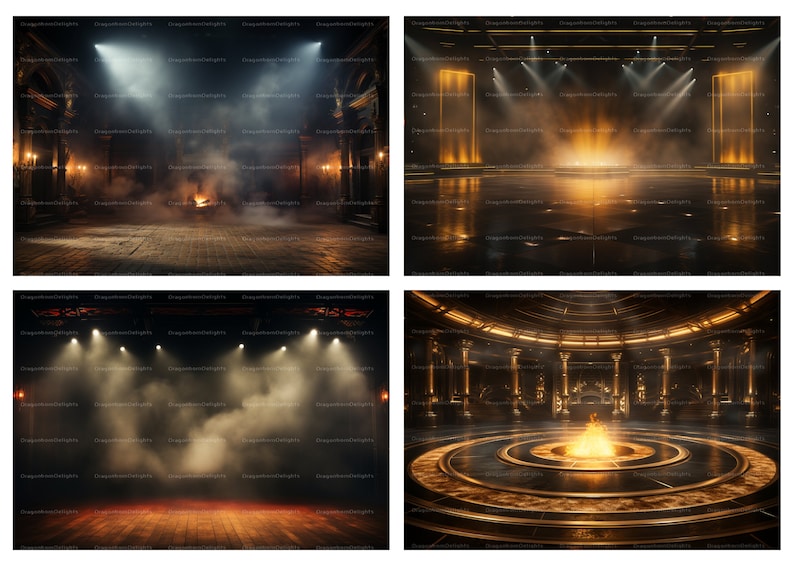 35 Digital Studio Scen Stage Backdrops! Vol 1 - Etsy