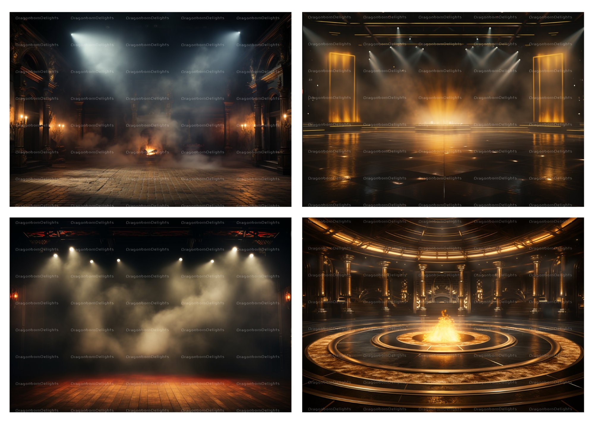 35 Digital Studio Scen Stage Backdrops! Vol 1 - Etsy