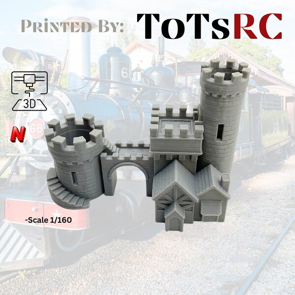 N Scale Medieval - Etsy