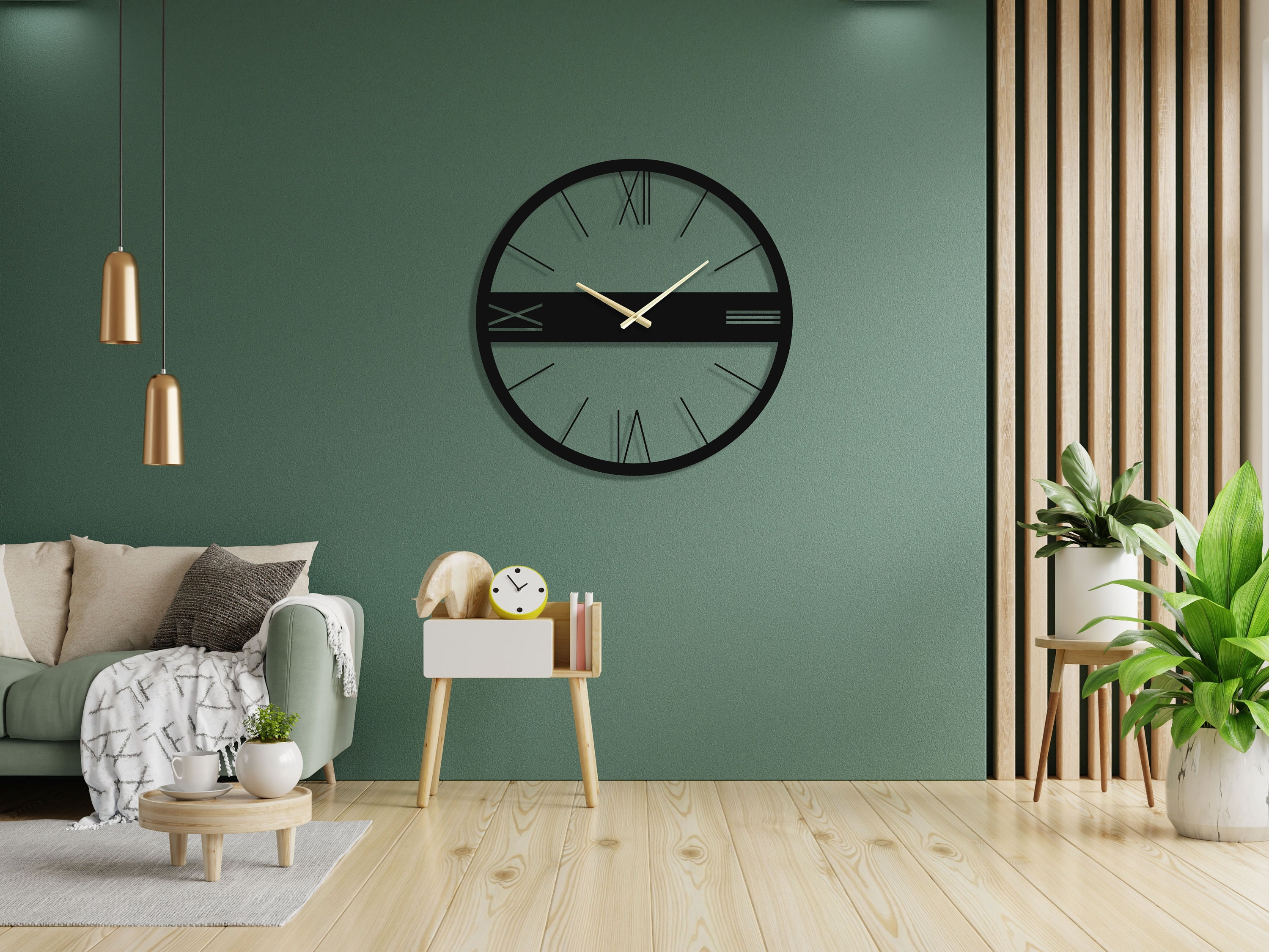 Large Unique Metal Wall Clocks, Design Wall Clock, Large Wall Clock ...