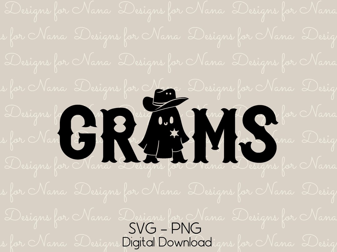 Grams SVG PNG Instant Digital Download Commercial Use Clipart, Cute ...