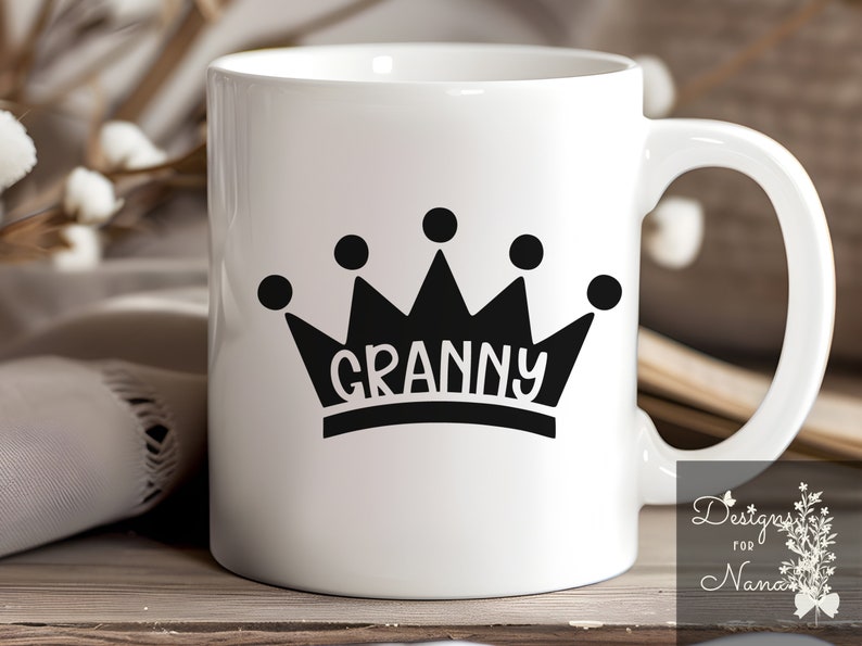 Granny SVG PNG Digital Download Commercial Use Cut Files for Cricut and ...