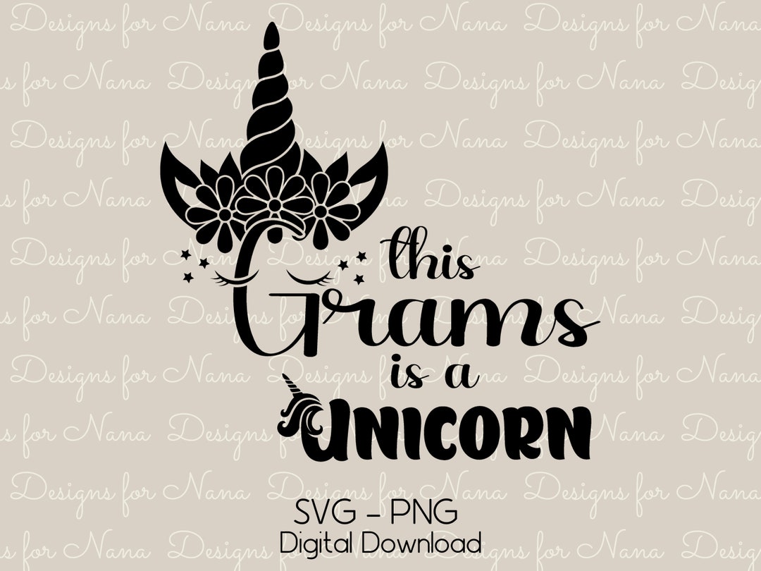 Grams SVG PNG Digital Download Commercial Use Cut Files for Cricut and ...