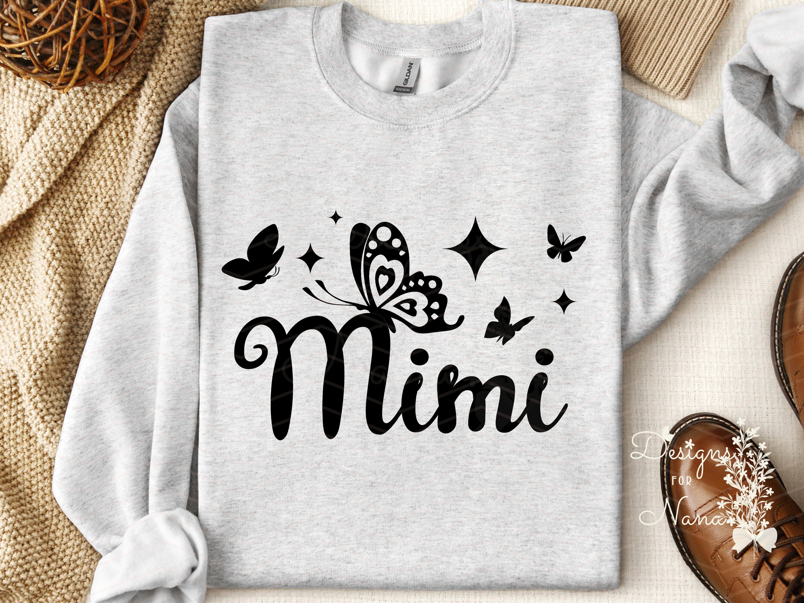 Mimi SVG PNG Digital Download Commercial Use Cut Files for Cricut and ...