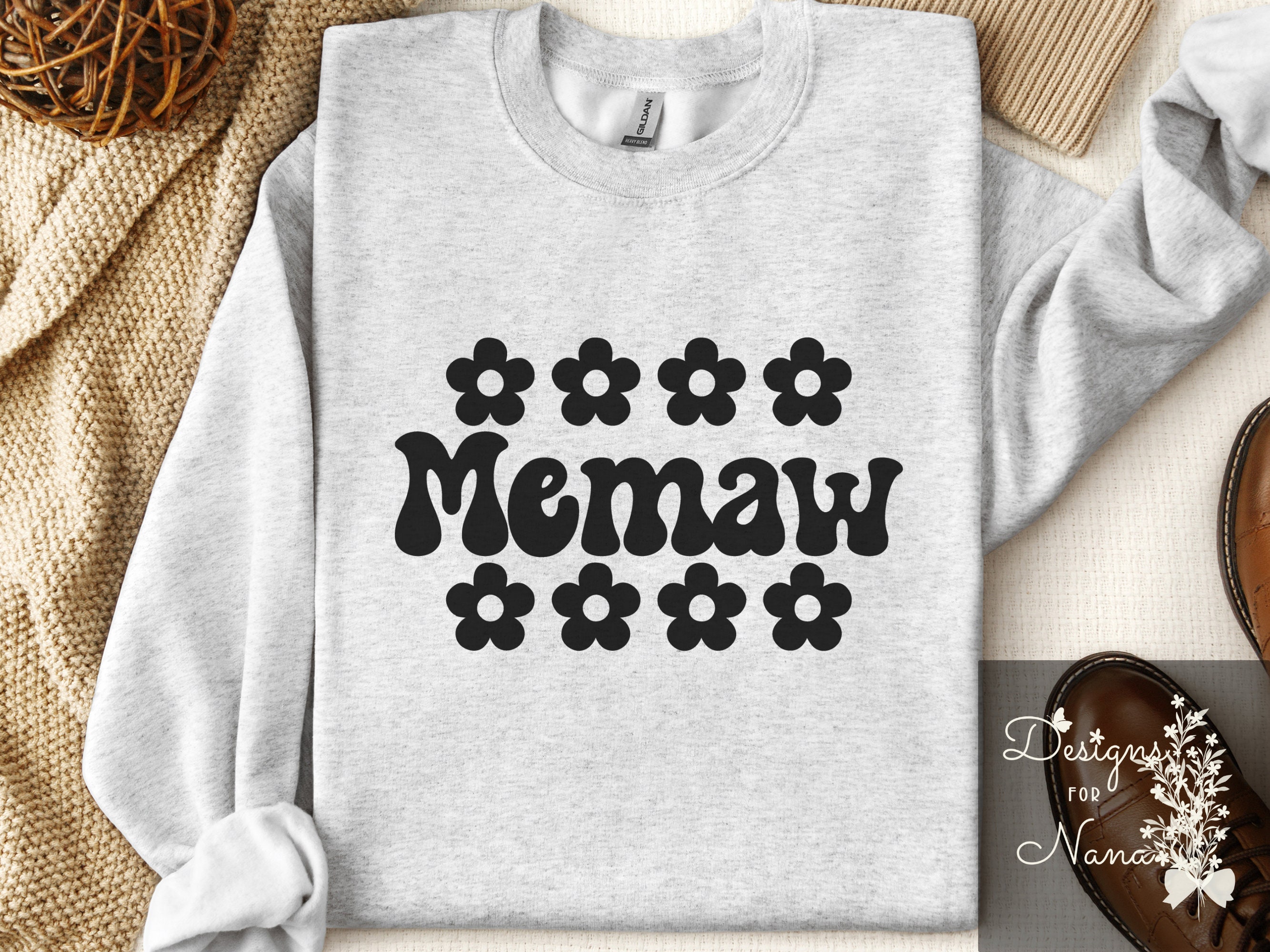 Memaw SVG PNG Digital Download Commercial Use Cut Files for Cricut and ...