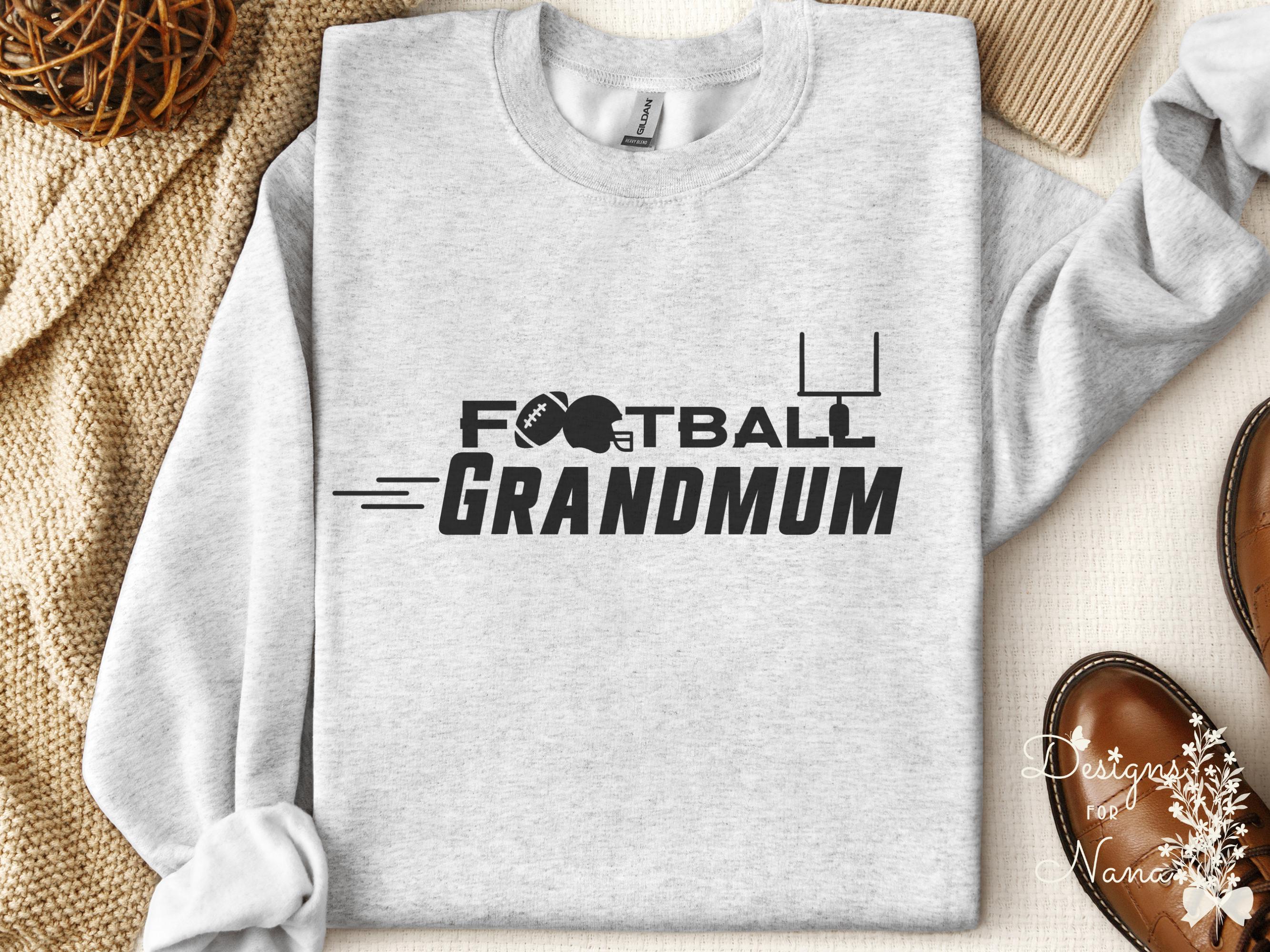 Grandmum SVG PNG, Football Grandma Clipart for Your Handmade Sport Fan ...