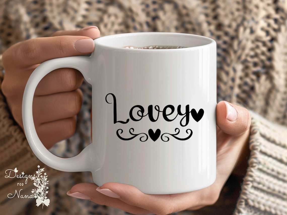 Lovey SVG PNG Instant Digital Download Commercial Use Clipart, Cute ...
