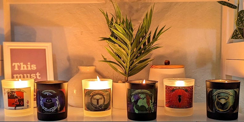 6oz Loki Inspired Hand-poured Organic Scented Candle Comic Book Home ...