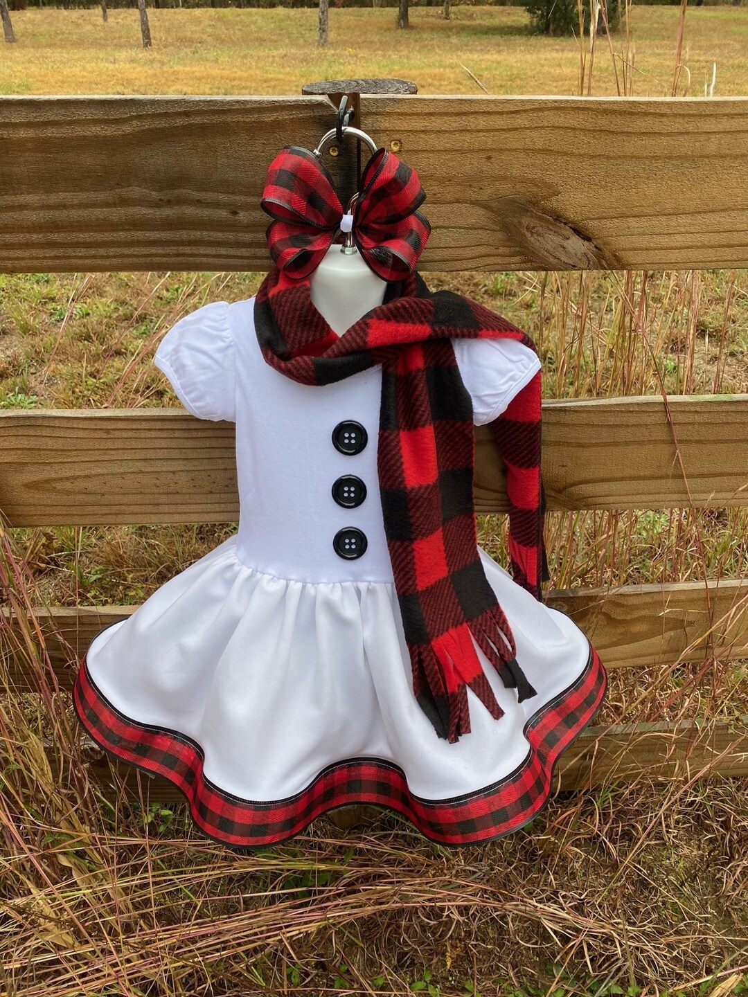 Snowman Dress Girls Snowman Short Sleeve or Long Sleeve Holiday Wear ...