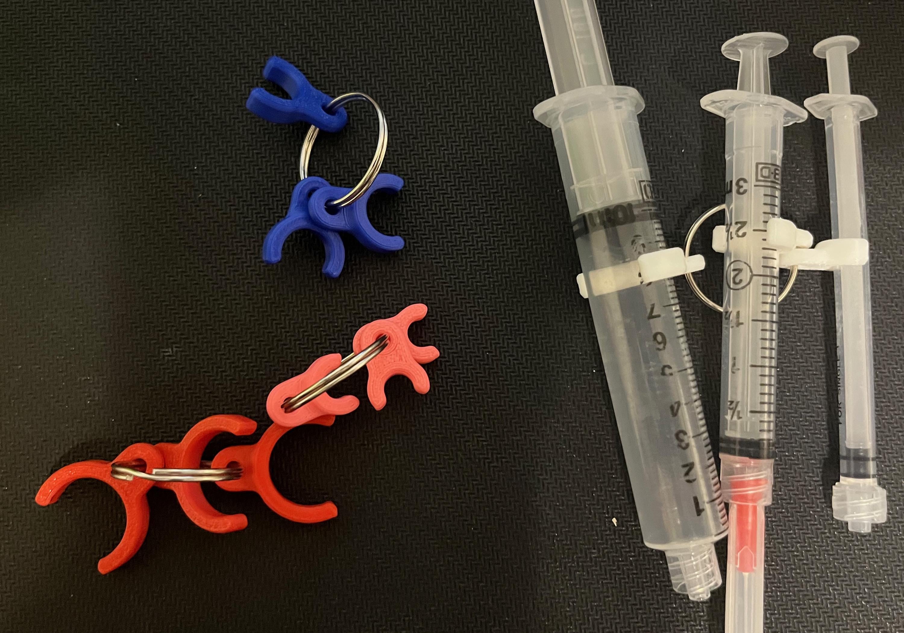 Syringe and Flush Individual Snap Holders | Fits 10ml, 3ml, And/or 1ml ...