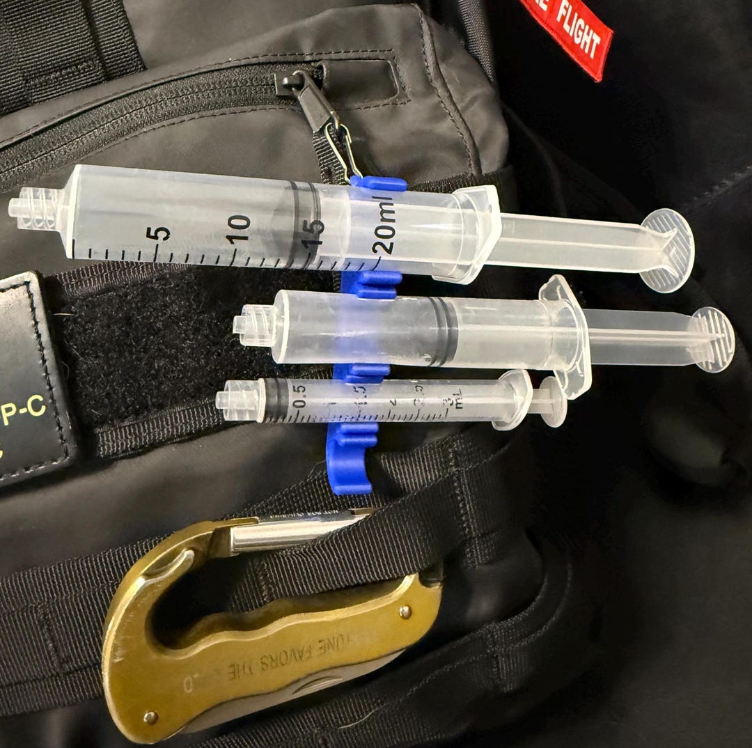 Multi-size Syringe Organizer/holder for 20ml, 10ml, & 3ml Syringes - Etsy