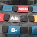 Custom MOLLE Tag Tactical Gear ID | Add Custom Text, Blood Type ...